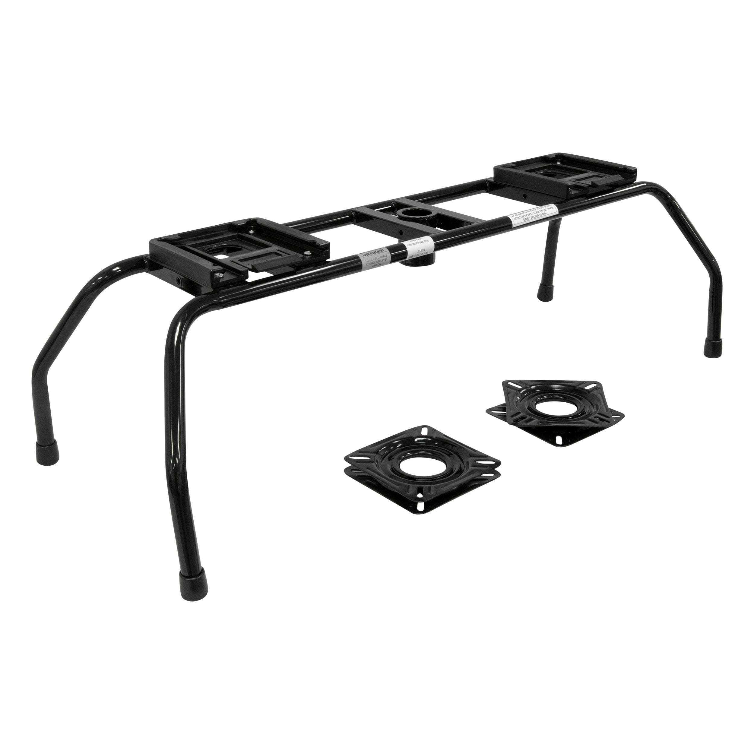 Wise 8WD1280-SQR Double Seat Stand w/ Swivel & Quick Release Brackets ...